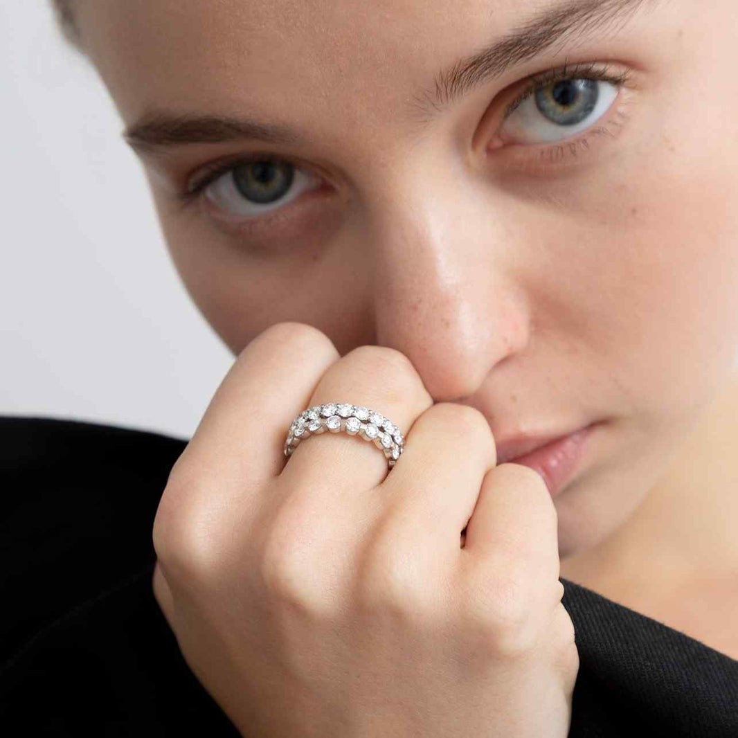 Or & Elle | Sans Cesse Eternity Rings